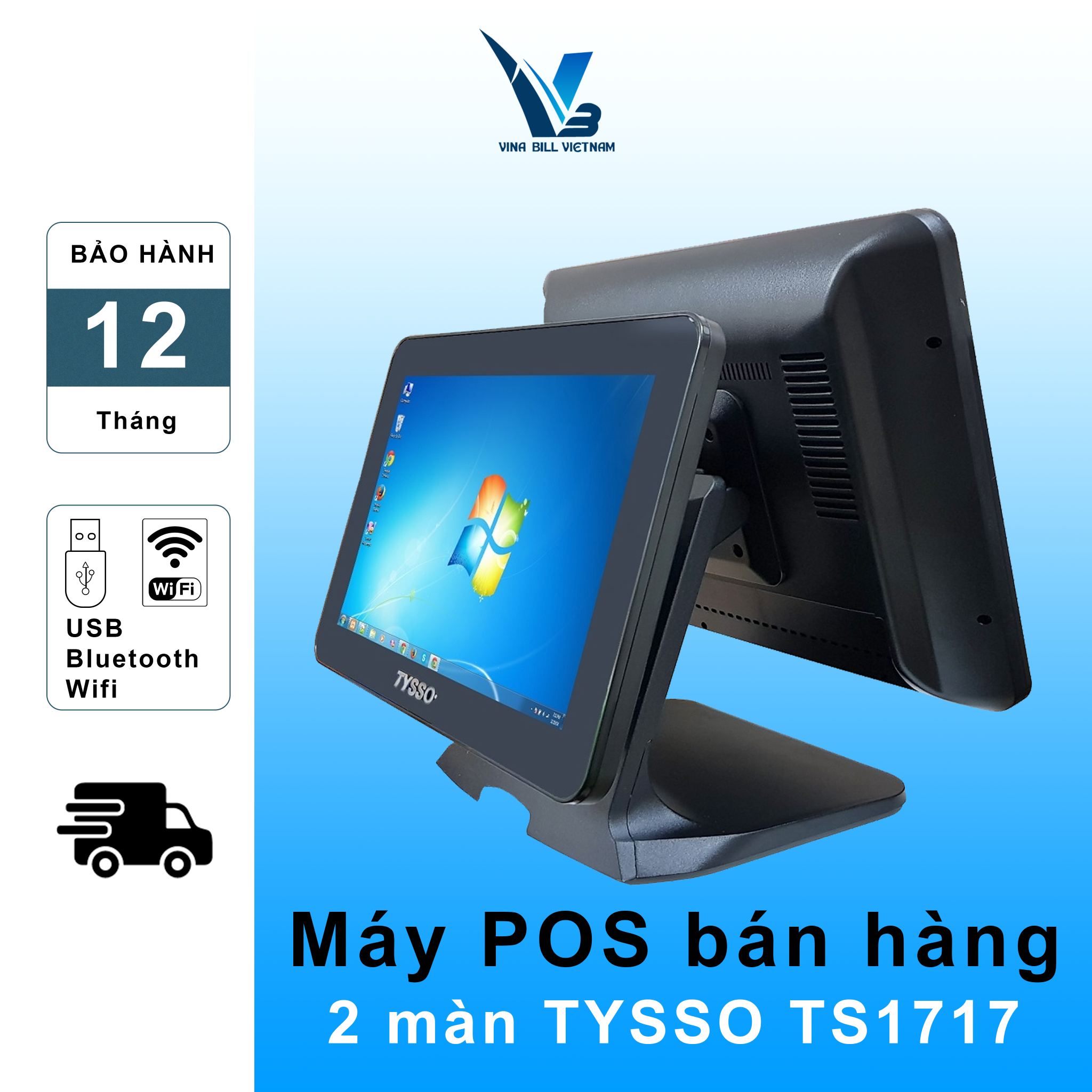 Máy POS Bán Hàng TYSSOO 2 Màn – Chuyên Nghiệp, Tăng Trải Nghiệm Khách ...